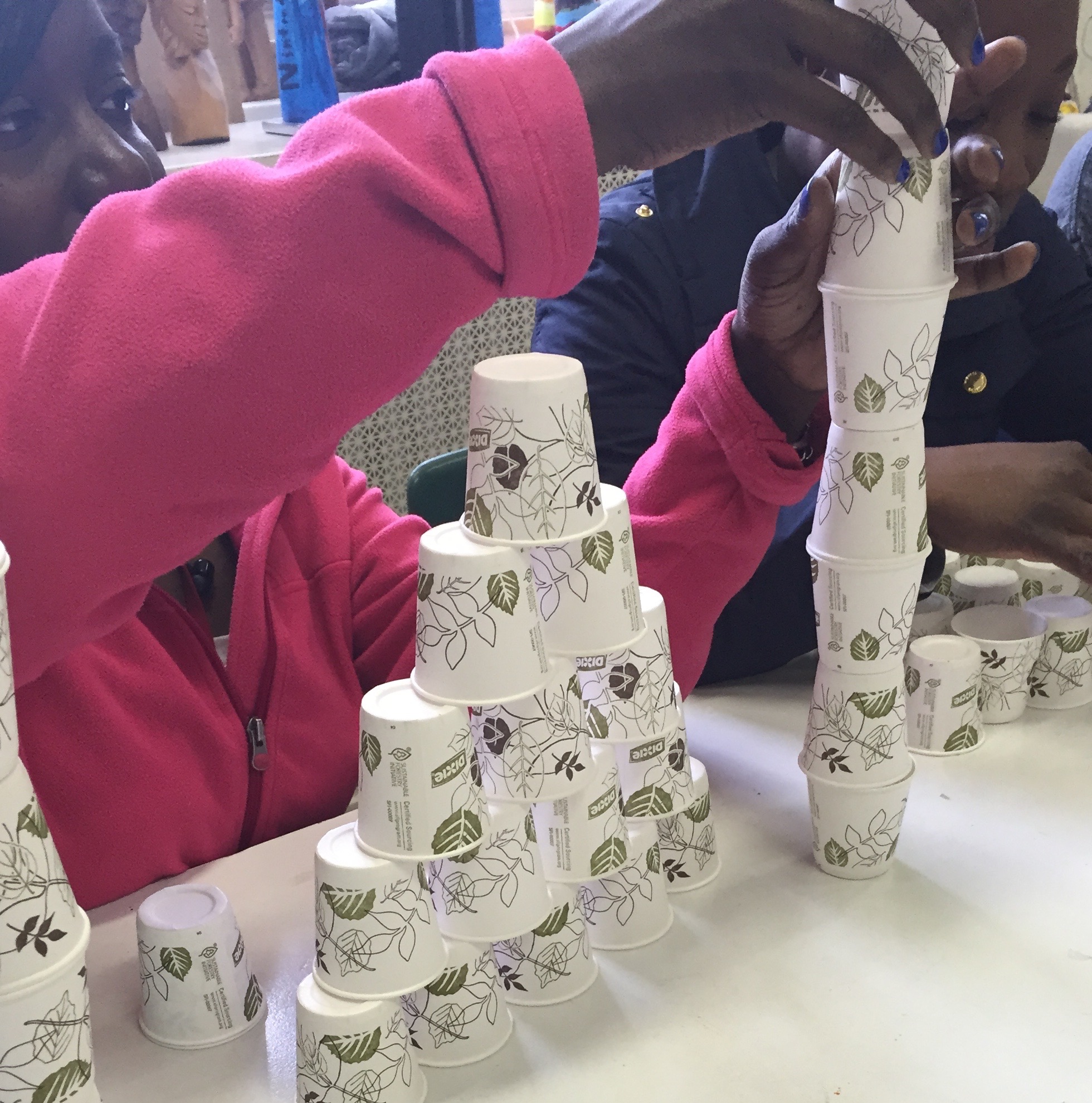 Dixie Cup Tower | Science in Pre-K